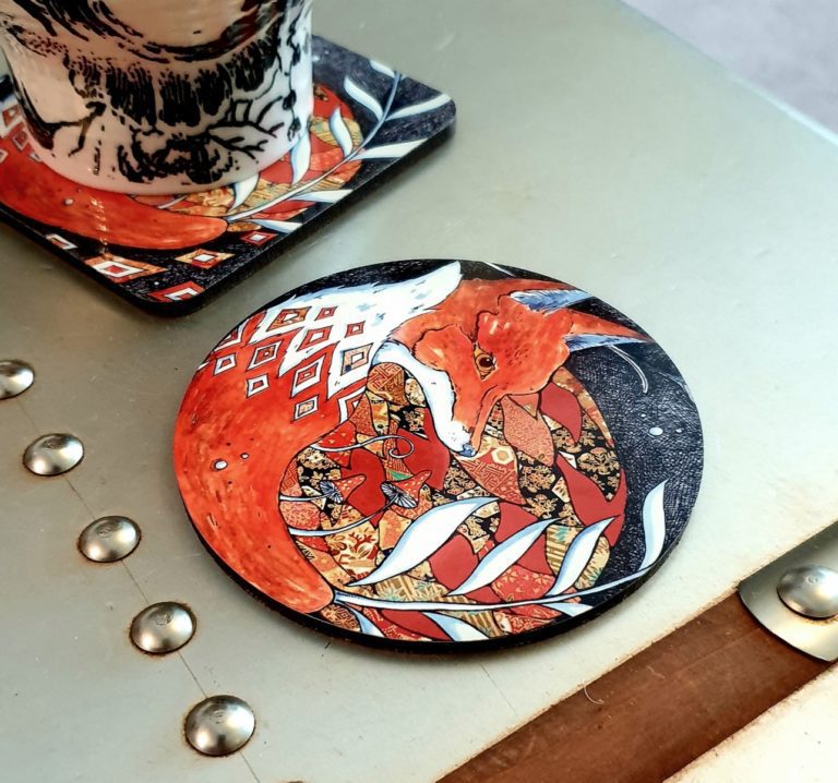 Blank Round 9.5cm Coasters For Sublimation Printing (Pack of 10)
