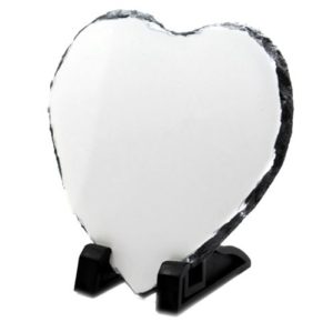 Heart Shaped Matte Rock Slate For Sublimation Printing