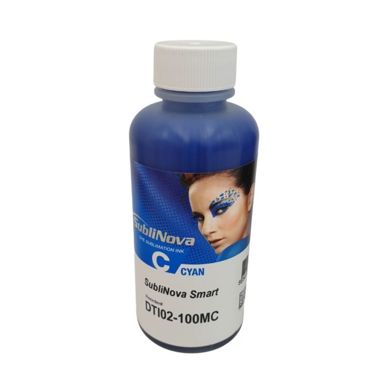 SubliNova Smart Dye Sublimation Ink Cyan - Blanks Sublimation